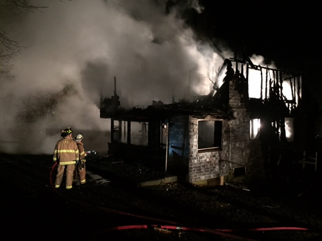 Vacant Bantam Lodge in Morris destroyed by fire | Litchfield.bz