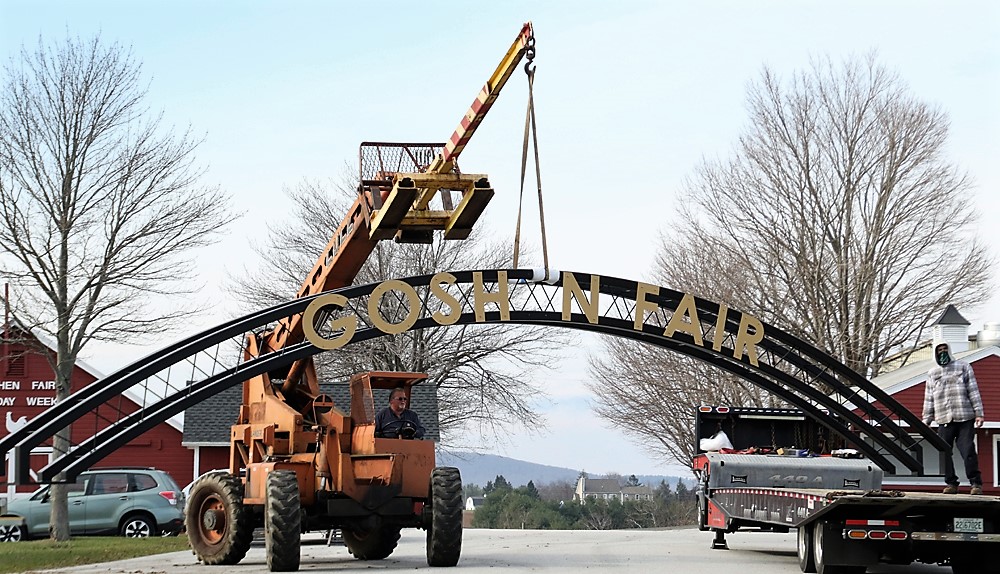 Fairgrounds entrance takes on new look | Litchfield.bz