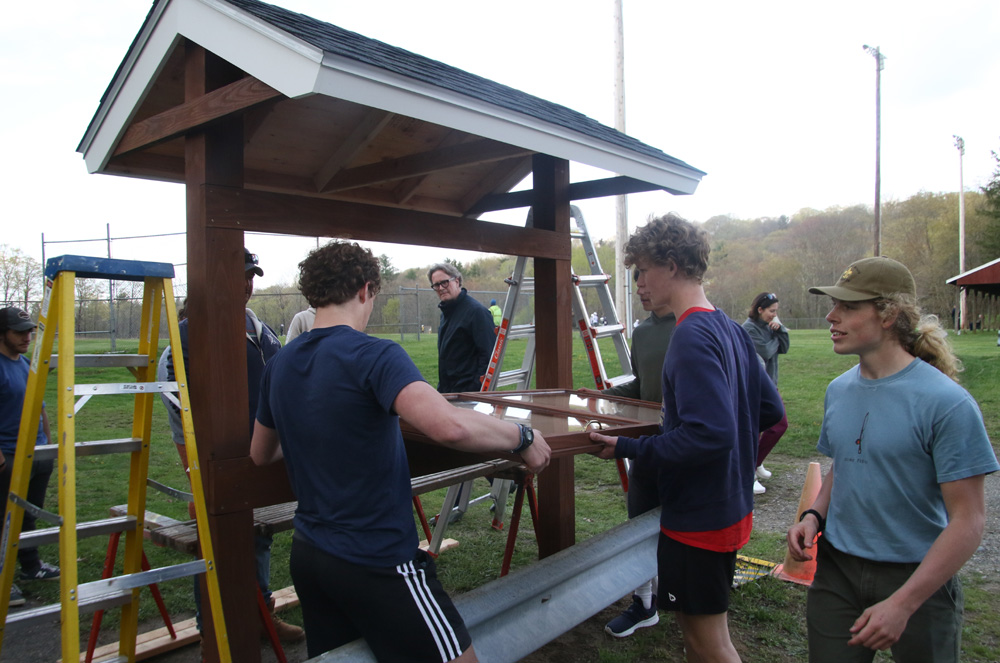 Scout puts final touch on field project | Litchfield.bz