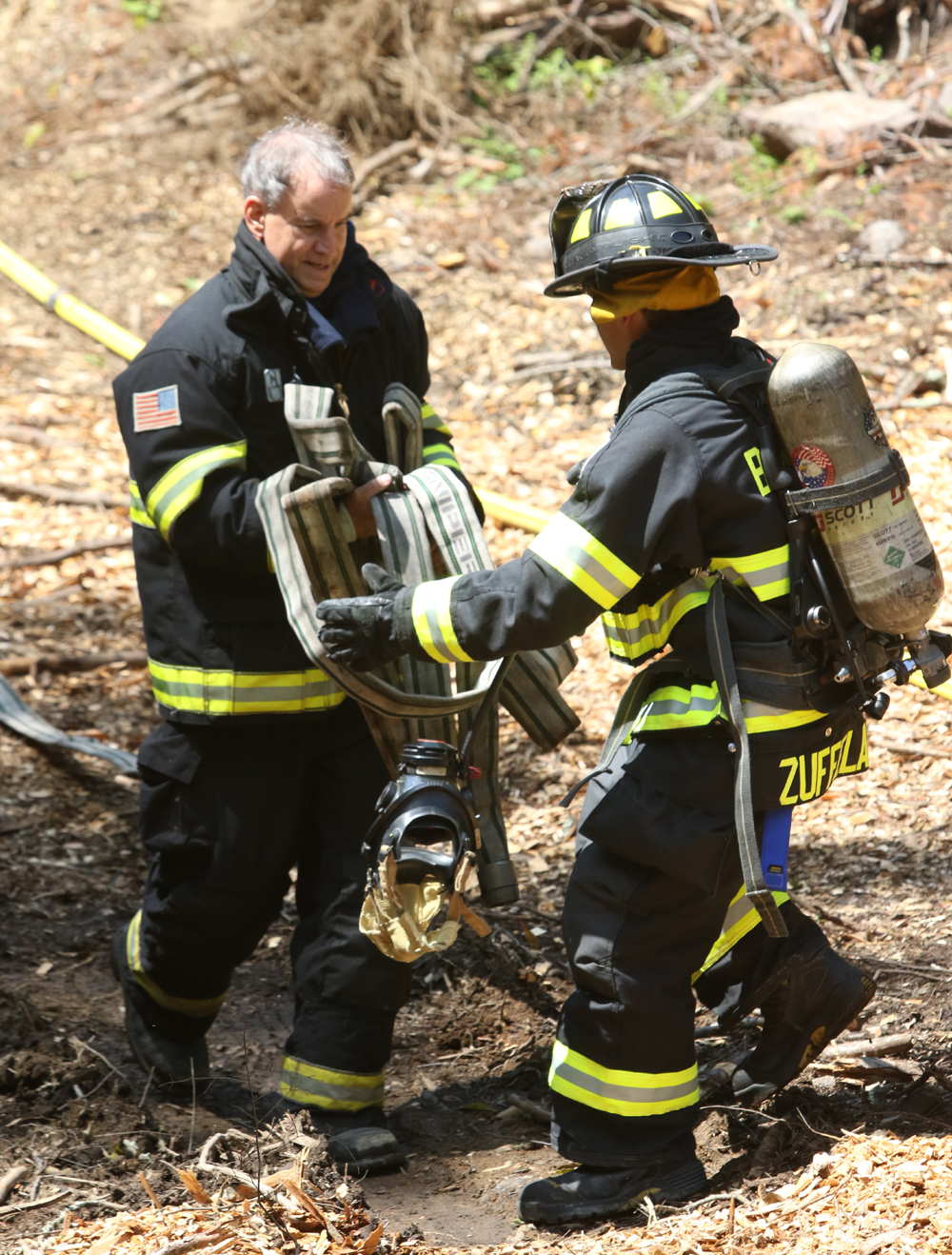 Excavator clearing land destroyed by fire | Litchfield.bz
