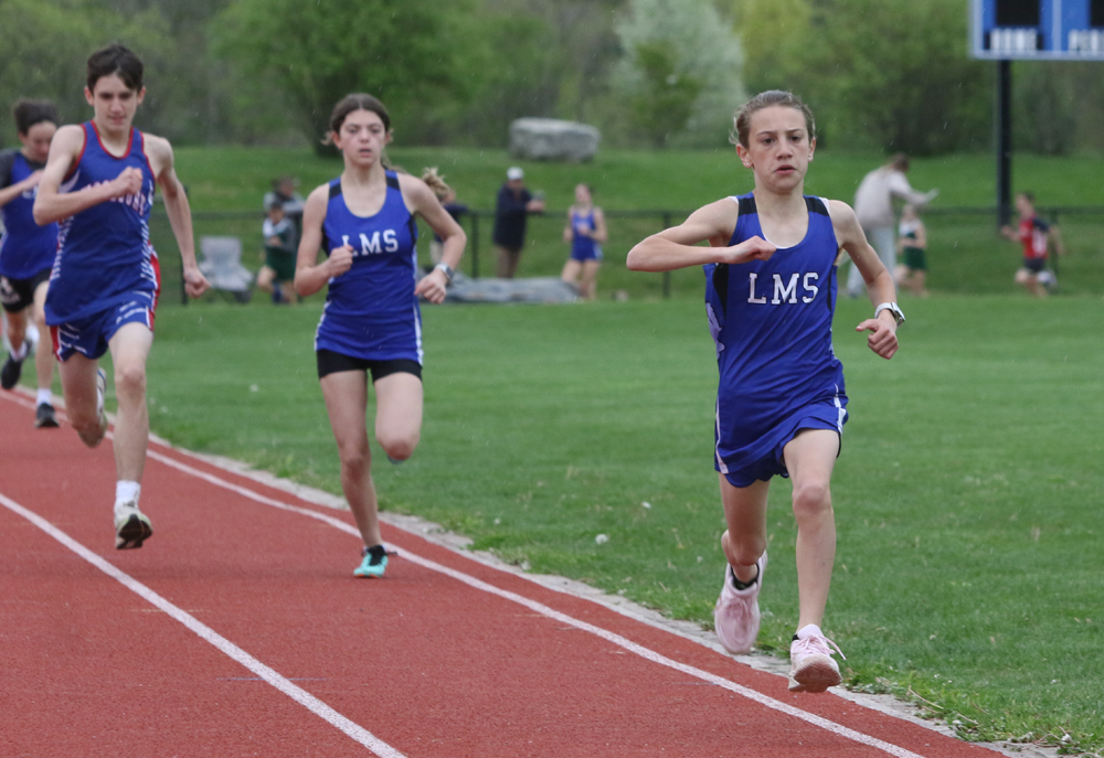 Middle school track & field team competes | Litchfield.bz