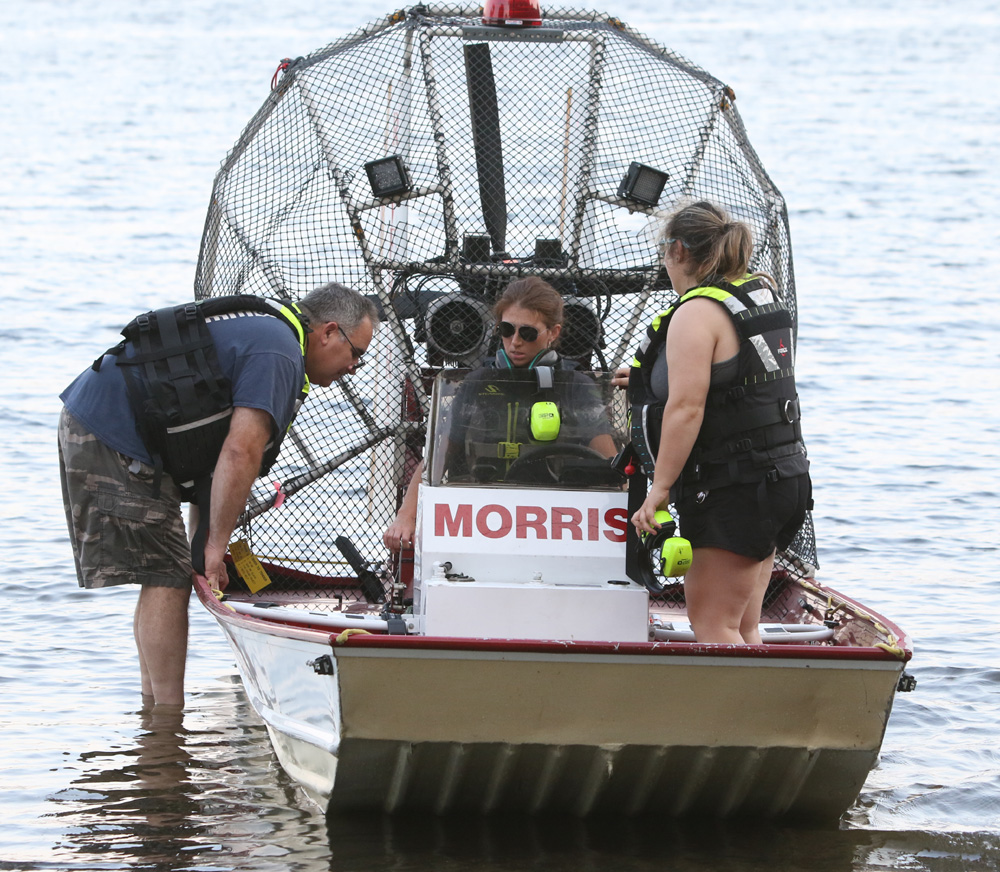 Rescue boats hold drill on Bantam Lake | Litchfield.bz