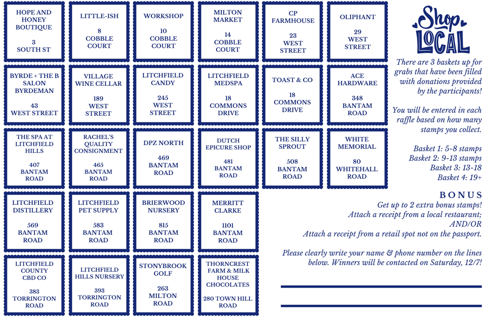 Business passport tour begins on Friday | Litchfield.bz