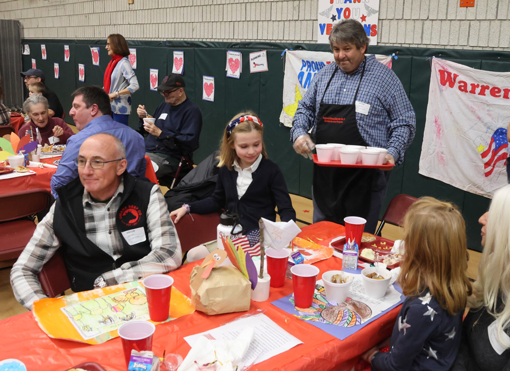 Warren School lunch a double celebration | Litchfield.bz