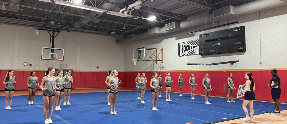 Lakeview cheerleaders hone their skills | Litchfield.bz