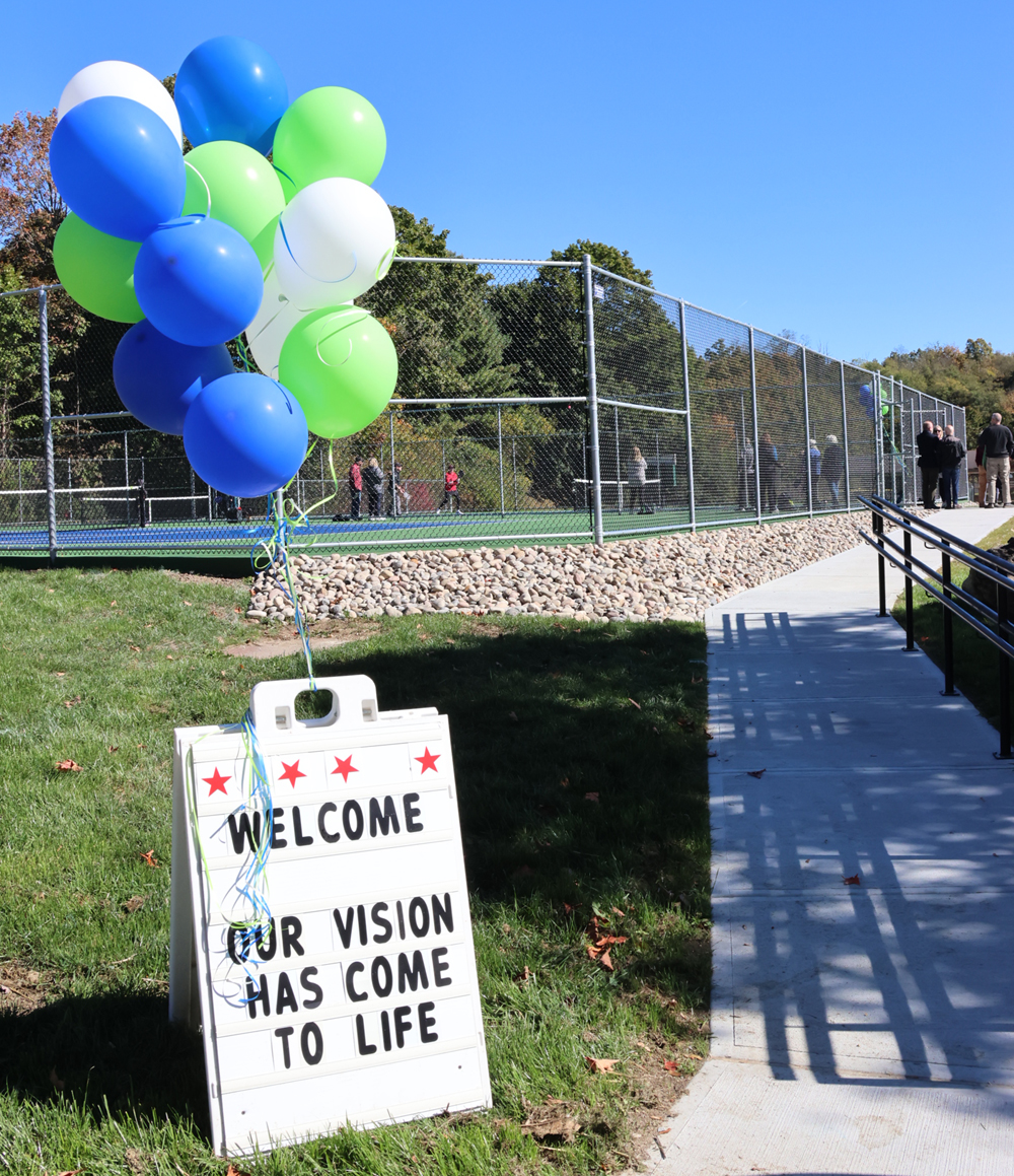 Job well done: Community Field courts open | Litchfield.bz
