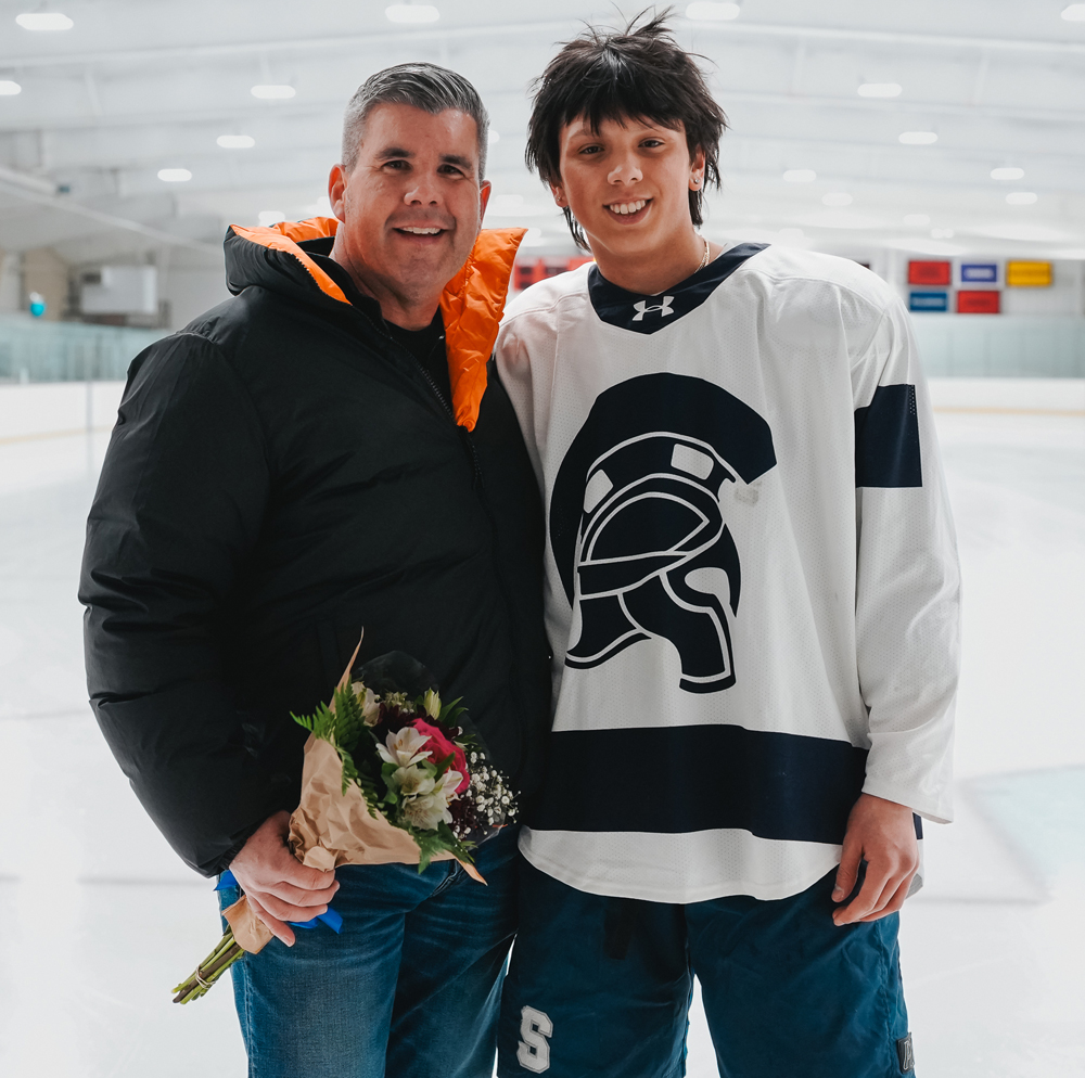 Kurek and Pinho honored on Senior Night | Litchfield.bz